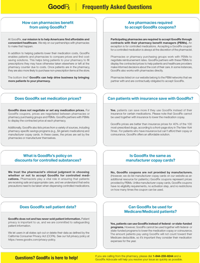 FAQs About GoodRx From Pharmacists & Pharmacy Technicians - GoodRx