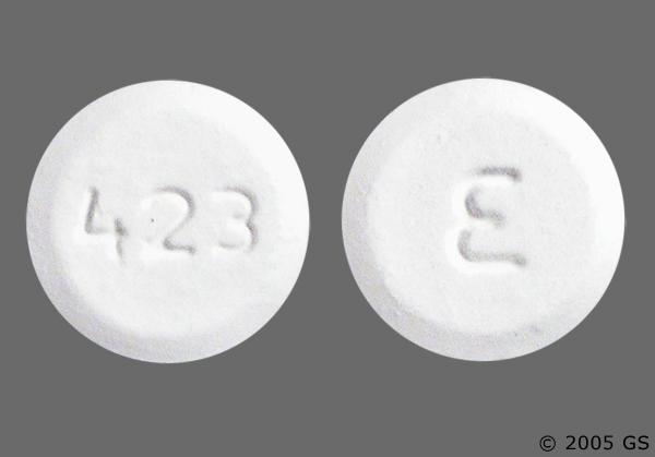 White With Imprint 423 Pill Images - GoodRx