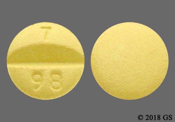 Yellow Round With Imprint 79 Pill Images - GoodRx