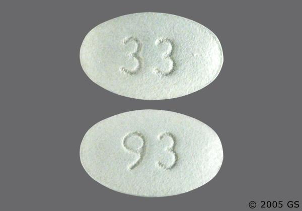 Green Oval With Imprint 93 Pill Images - GoodRx
