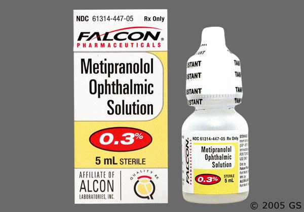 Metipranolol: Drug Basics and Frequently Asked Questions