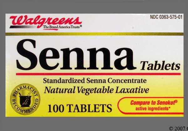 Information On Senna Laxative Tablets