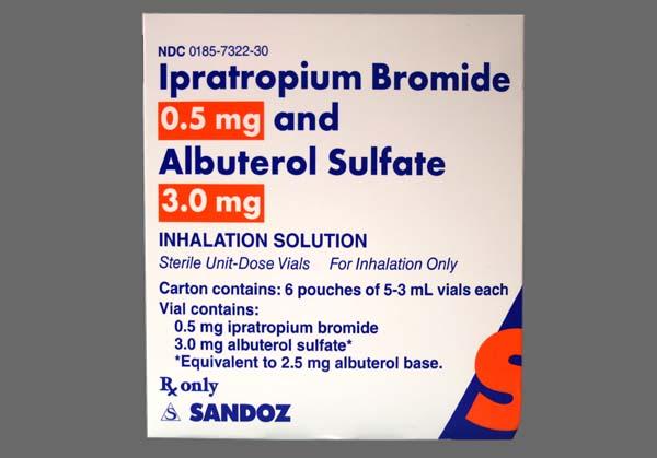 Duoneb (ipratropium / albuterol): Uses, Side Effects & Dosage
