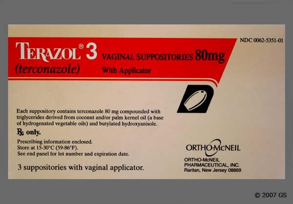 Terazol / Terazol official prescribing information for healthcare ...