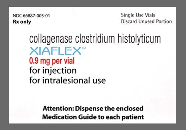 Xiaflex (collagenase): Uses, Side Effects, Dosage & Reviews