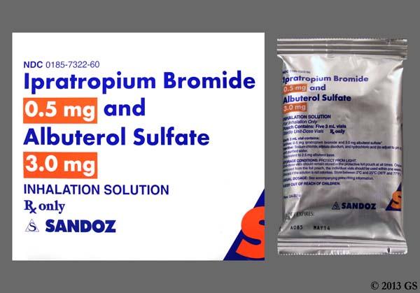 Duoneb (ipratropium / albuterol): Uses, Side Effects & Dosage