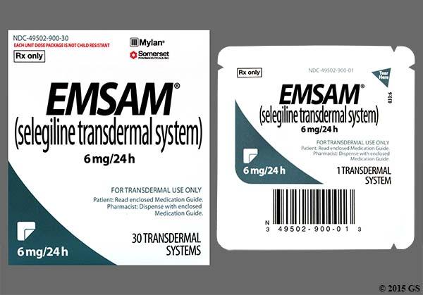 Emsam (selegiline) patch: Uses, Side Effects, Dosage & Reviews