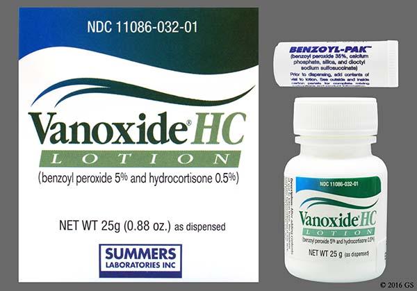 Vanoxide HC (benzoyl peroxide / hydrocortisone): Basics, Side Effects ...