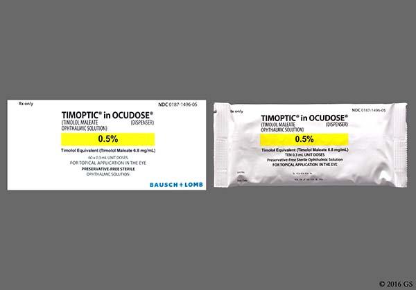 What is Timoptic Ocudose? - GoodRx