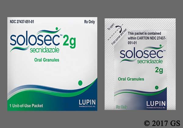 Solosec (secnidazole): Uses, Side Effects & Dosage