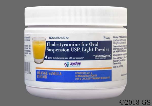 What is Cholestyramine Light? Dosage Info, Effects, Uses & Interactions ...
