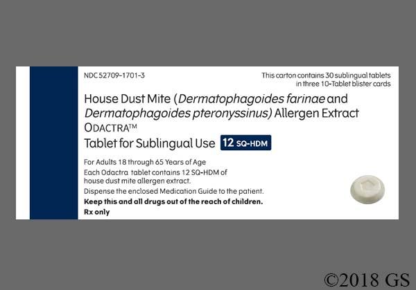 Odactra (house dust mite allergen extract): Uses, Side Effects, Dosage ...