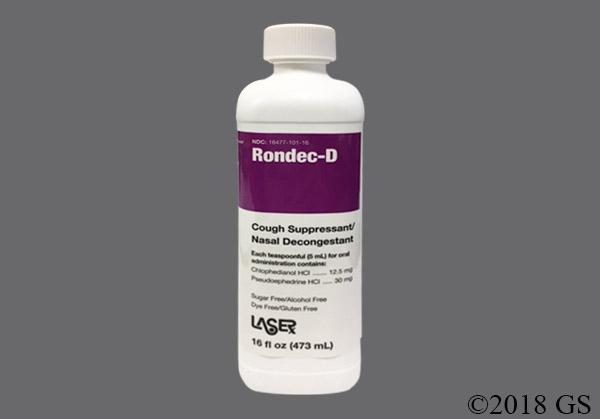 Rondec-D (chlophedianol / pseudoephedrine): Basics, Side Effects & Reviews