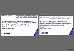 Beyaz (drospirenone / ethinyl estradiol / levomefolate): Uses, Side ...