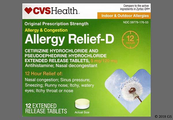 Zyrtec-D (cetirizine / pseudoephedrine): Basics, Side Effects & Reviews