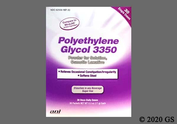 Polyethylene glycol (Miralax): Uses, Side Effects, Dosage & Reviews