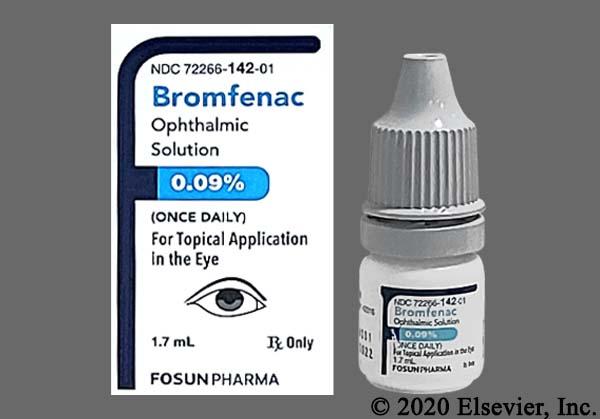 Bromfenac Ophthalmic Solution Eye Drops