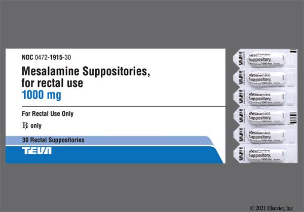 Mesalamine (Canasa): Uses, Side Effects & Dosage