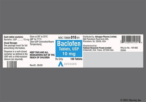 Gablofen (baclofen injection): Uses, Side Effects, Dosage & Reviews