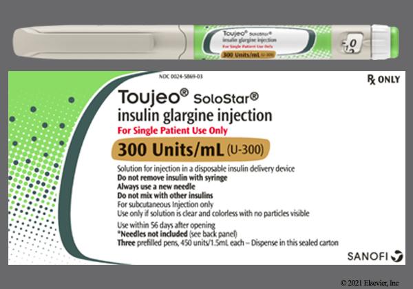 Toujeo (insulin glargine): Uses, Side Effects, Dosage & Reviews