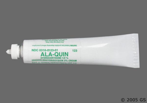 Ala-Quin (hydrocortisone / clioquinol): Uses, Side Effects, Dosage ...
