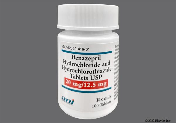 Lotensin HCT (benazepril / hydrochlorothiazide): Uses, Side Effects ...