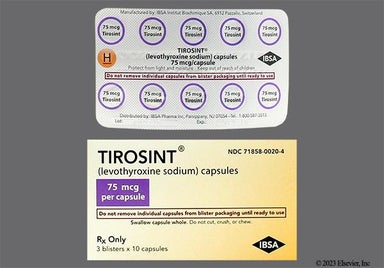 Levothyroxine (Tirosint): Uses, Side Effects, Interactions & More - GoodRx