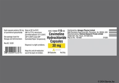 Cevimeline (Evoxac): Uses, Side Effects, Alternatives & More - GoodRx