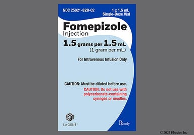 Fomepizole: Uses, Side Effects, Dosage & Reviews