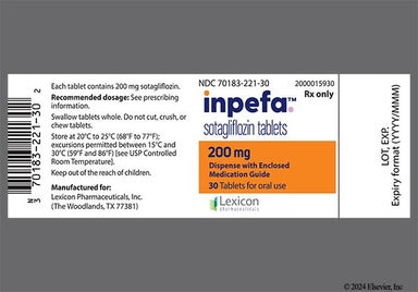 Inpefa (sotagliflozin): Uses, Side Effects, Dosage & Reviews
