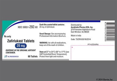 Zafirlukast (Accolate): Uses, Side Effects, Alternatives & More - GoodRx