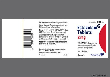Estazolam (Prosom): Uses, Side Effects, Dosage & More - GoodRx