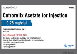 Cetrotide (cetrorelix): Uses, Side Effects, Dosage & More - GoodRx