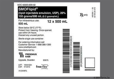 SMOFlipid: Uses, Side Effects, Dosage & Reviews