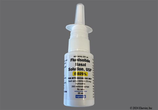 Flunisolide Nasal Spray Nasal Relief Hi Res Stock Photography And