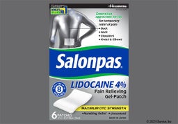 Lidocaine 4% patch (Salonpas): Uses, Side Effects, Dosage & Reviews