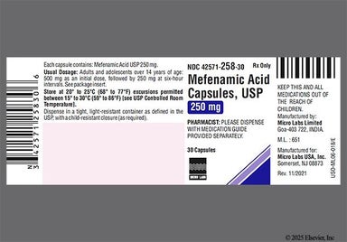 Mefenamic Acid (Ponstel): Uses, Side Effects, Dosage & More - GoodRx