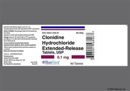 Clonidine Hydrochloride ER (Kapvay): Uses, Side Effects, Dosage & More ...