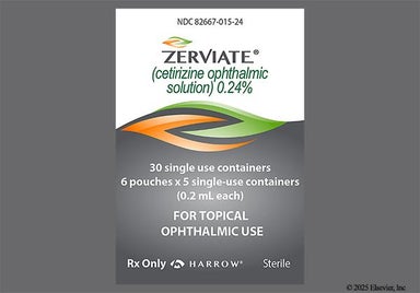 Zerviate (cetirizine): Uses, Side Effects, Dosage & Reviews