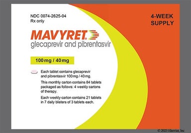 Mavyret (glecaprevir / pibrentasvir): Uses, Side Effects, Dosage & More ...