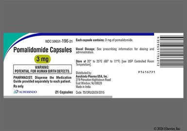Pomalyst (pomalidomide): Uses, Side Effects, Dosage & Reviews