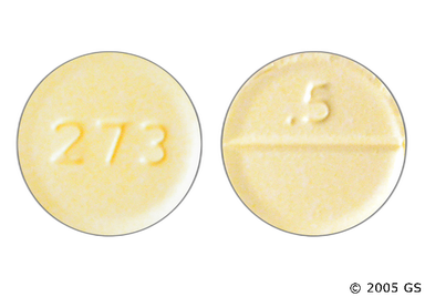 small round yellow tablets