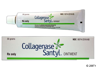 Santyl (collagenase): Uses, Side Effects, Dosage & More - GoodRx