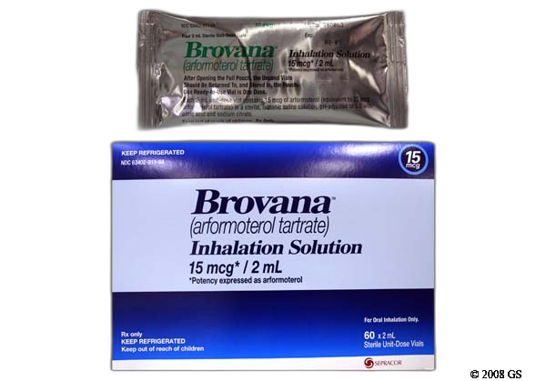 Brovana Prescribing Information