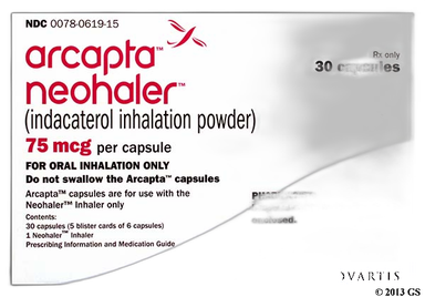 arcapta neohaler generic