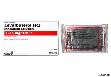 levalbuterol use