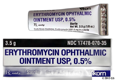 erythromycin teeth