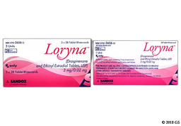 Loryna (drospirenone / ethinyl estradiol): Uses, Side Effects, Dosage ...