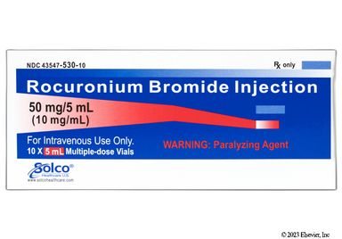 rocuronium bromide dose