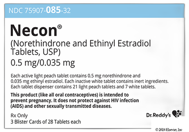 Necon 0.5/35 Prices, Coupons & Savings Tips - GoodRx